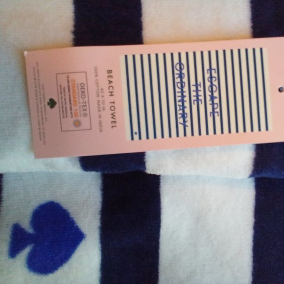 kate spade | Bath | Kate Spade Oversized Beach Towel Escape The ...